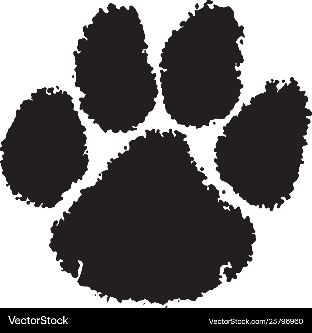 Tiger Paw Vector Tiger Paw Free Stock Vectors