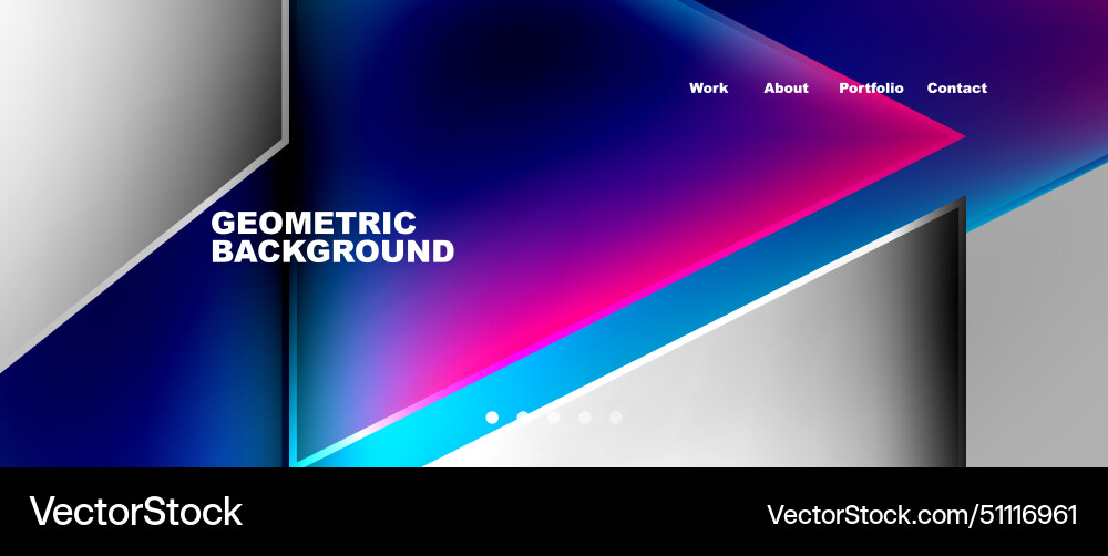 Computer gadget with a rectangle background Vector Image