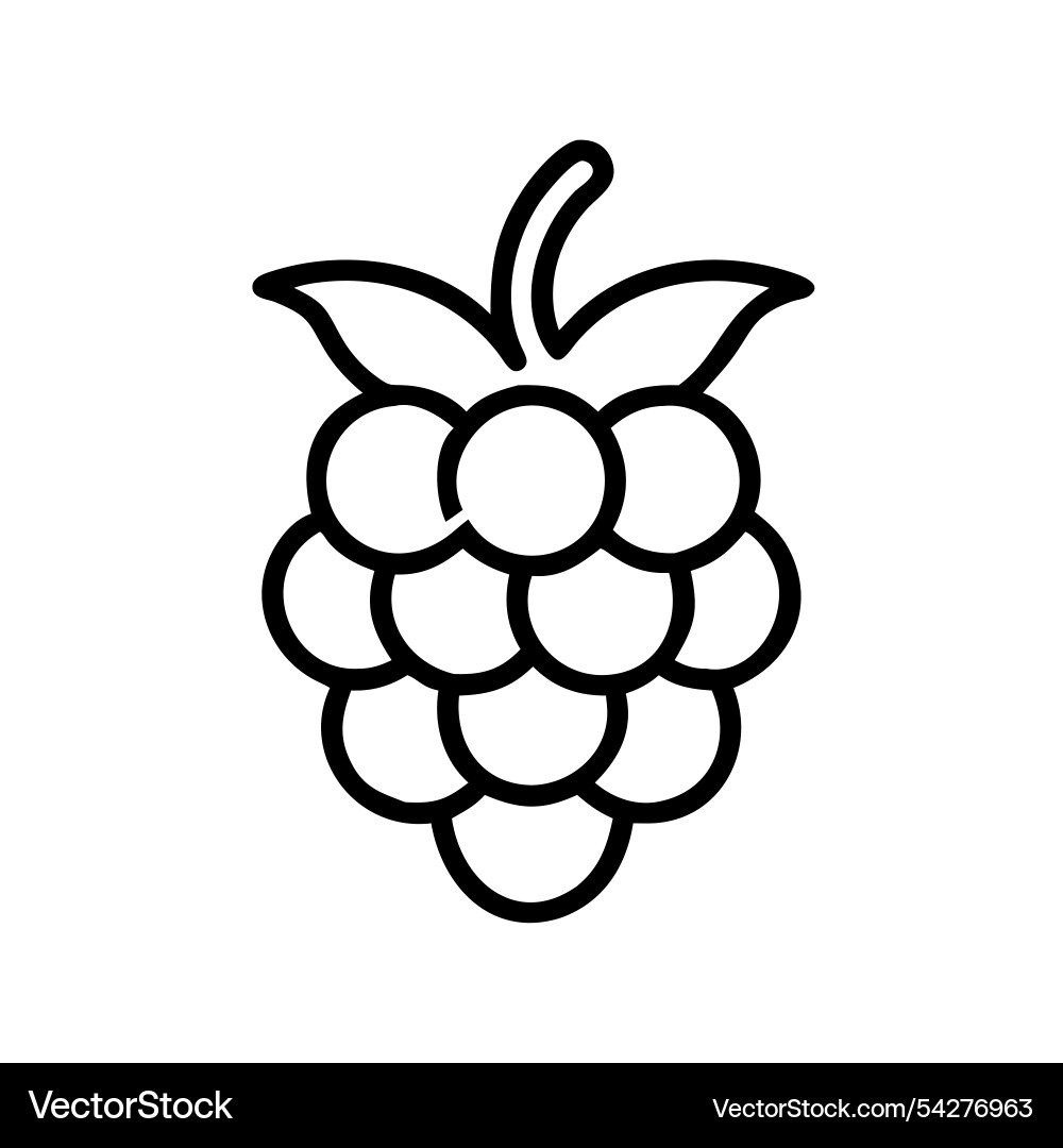 Arctic raspberry icon fruits Royalty Free Vector Image
