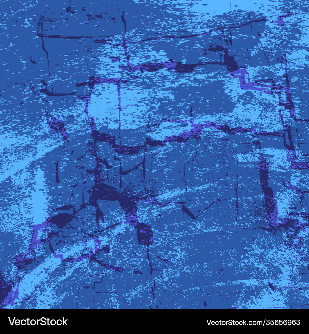 Blue damaged wall Royalty Free Vector Image - VectorStock
