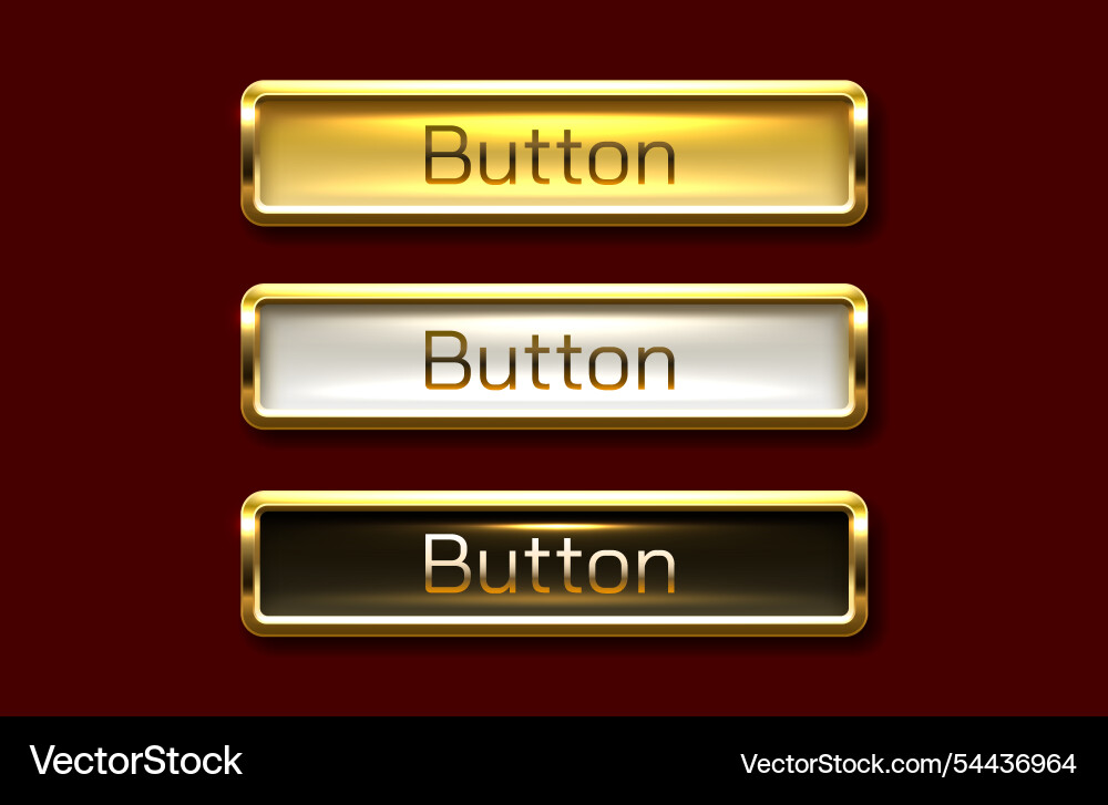Light button label event bar casino show Vector Image