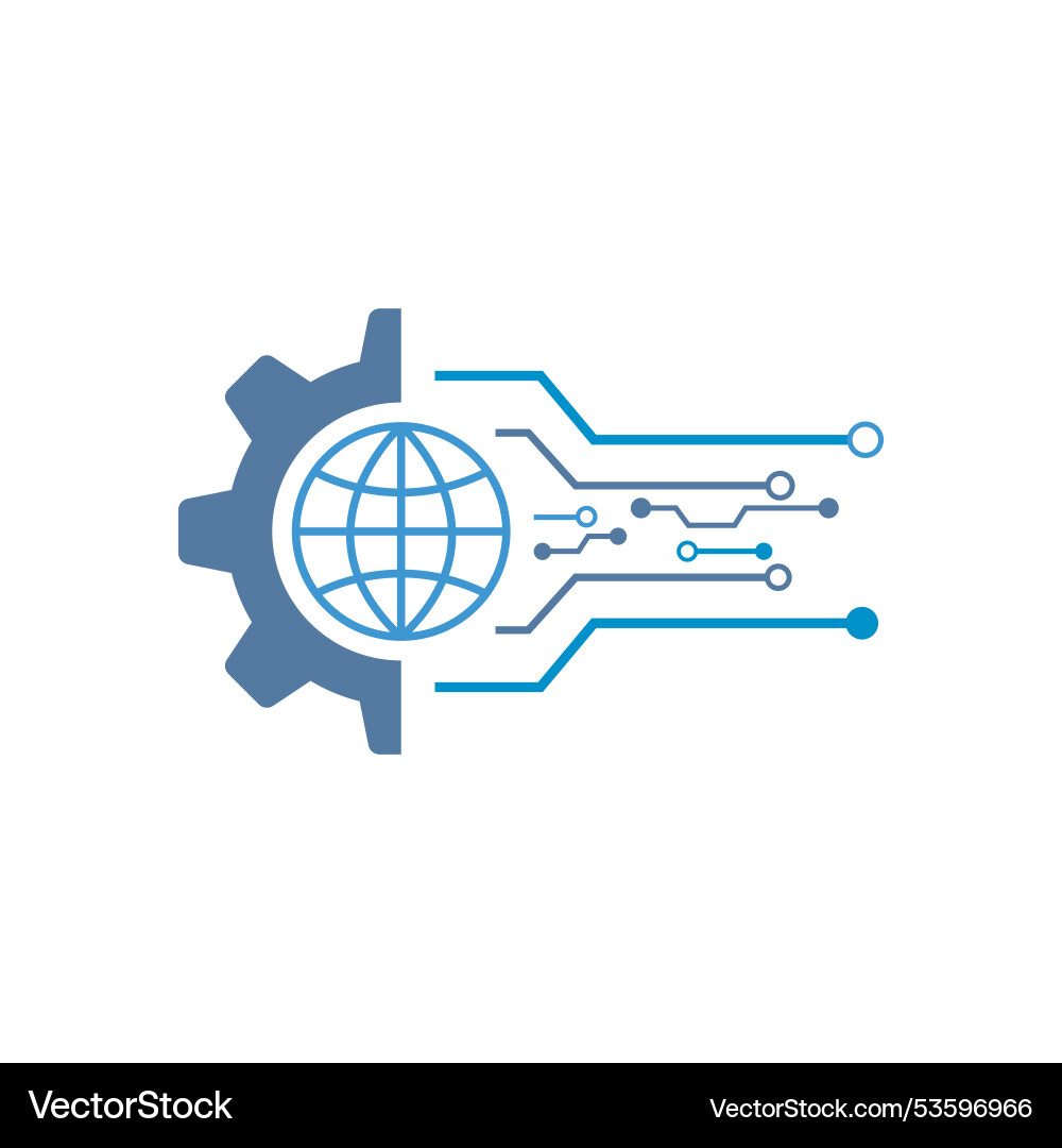 Circuit tech Royalty Free Vector Image - VectorStock