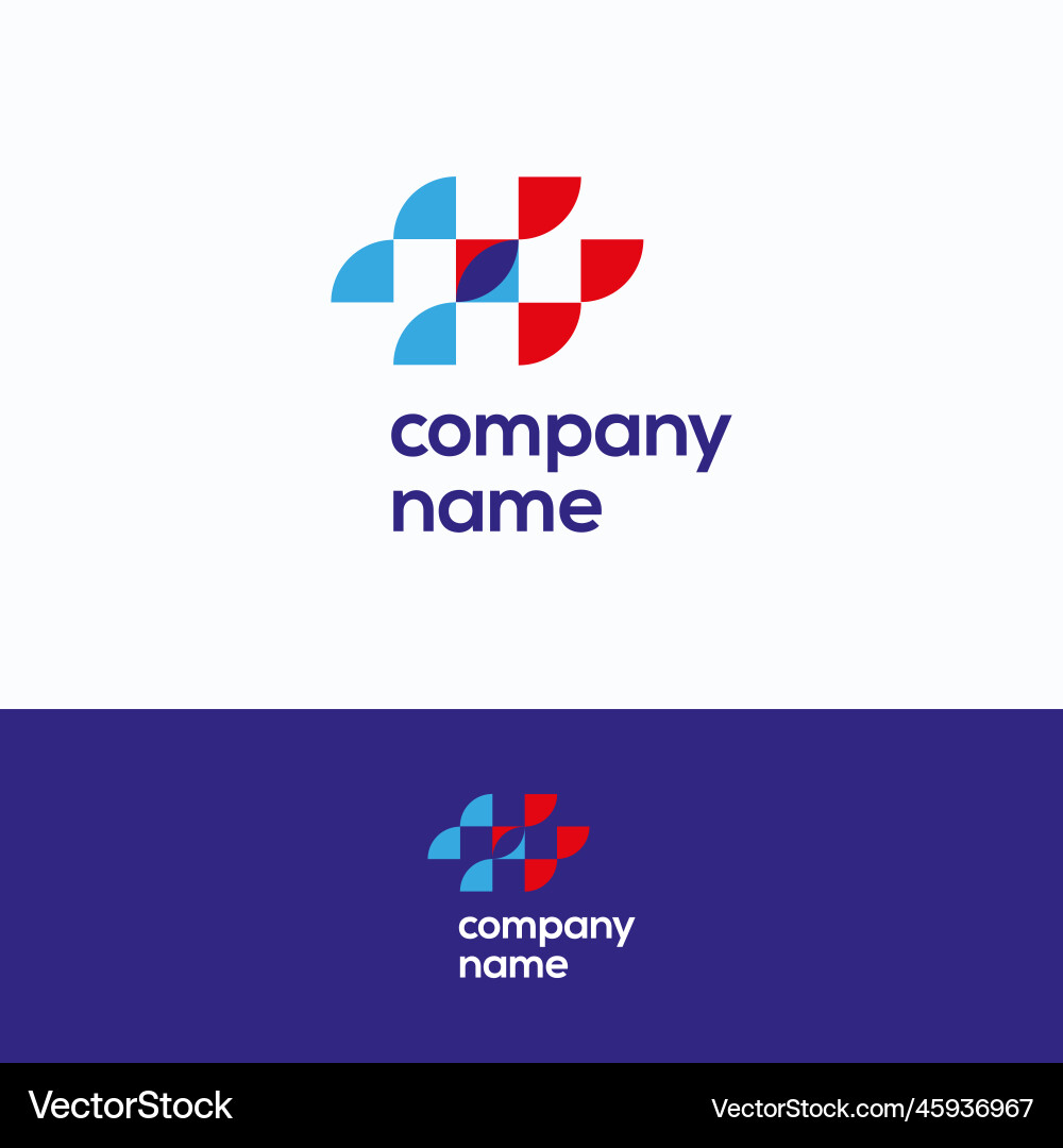 Company logo Royalty Free Vector Image - VectorStock