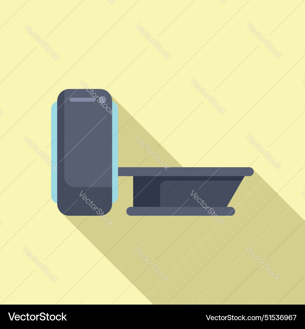 Modern medical imaging scanner machine Royalty Free Vector