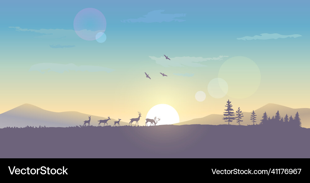 Panorama Royalty Free Vector Image - VectorStock