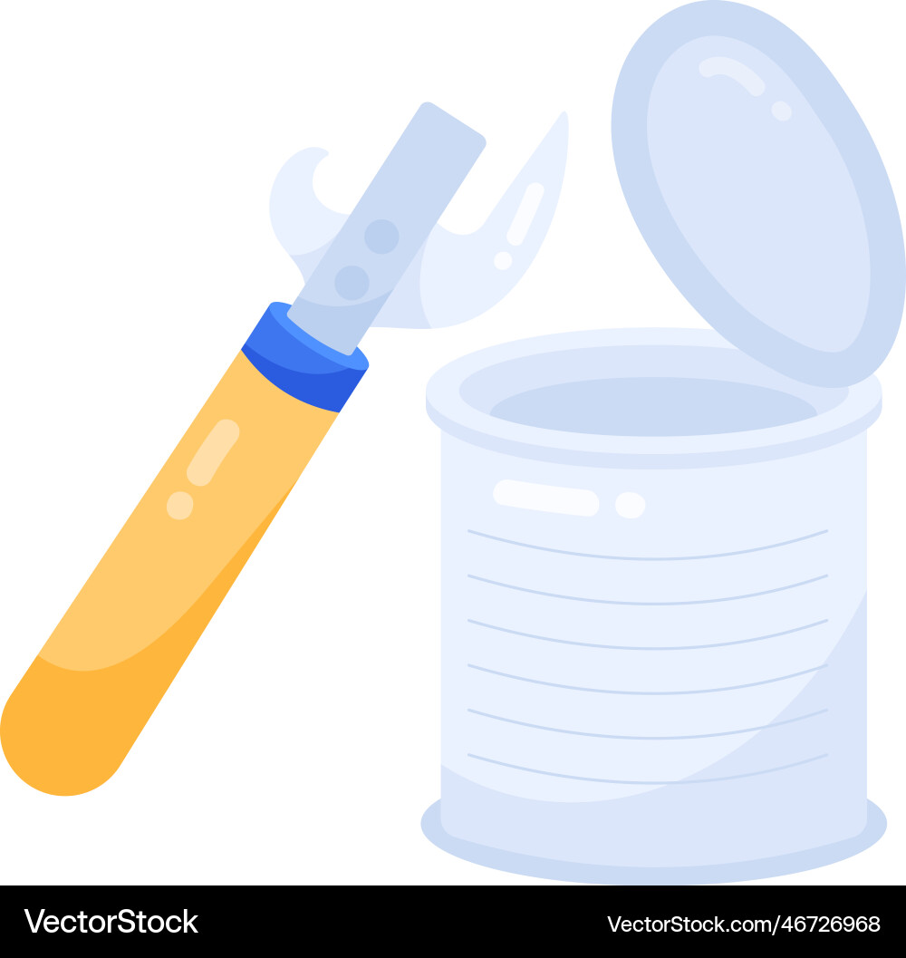 Can opener Royalty Free Vector Image - VectorStock