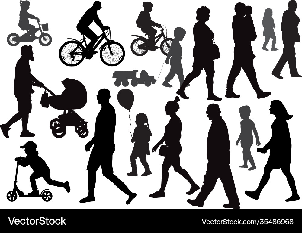 Walking Sideways Vector Images (over 100)