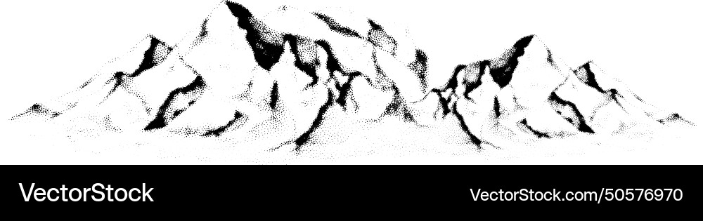 Grayscale halftone dots background Royalty Free Vector Image