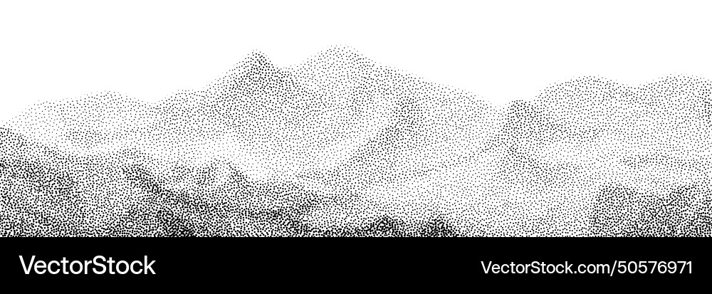 Grayscale halftone dots background Royalty Free Vector Image