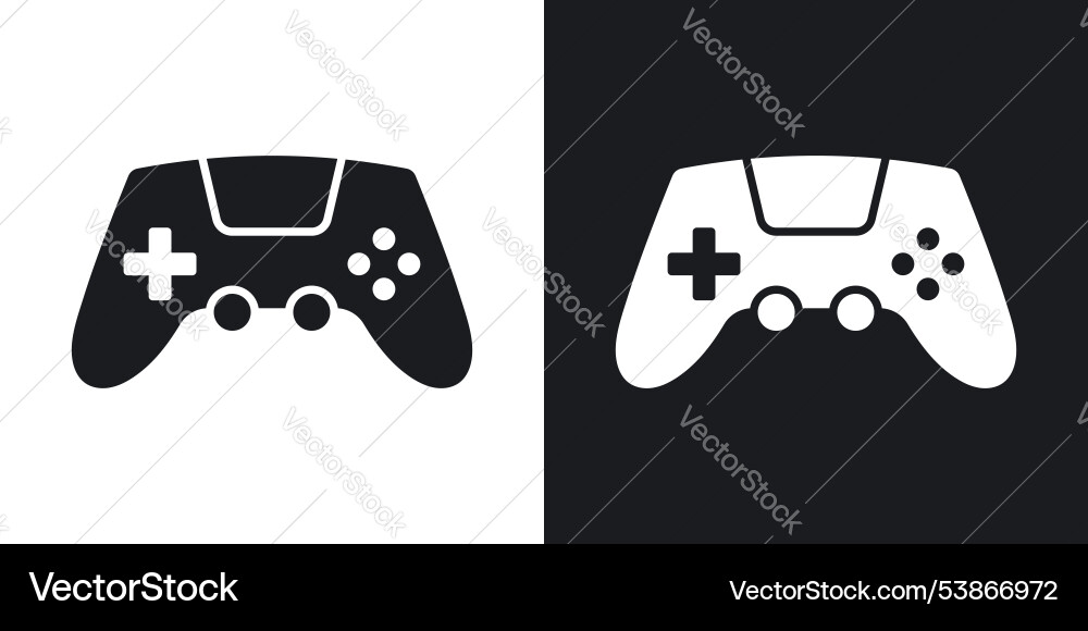 Gamepad icon set Royalty Free Vector Image - VectorStock