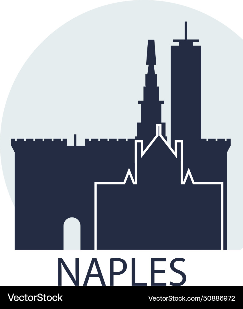 Naples logo Royalty Free Vector Image - VectorStock