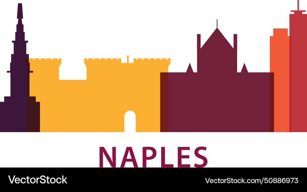 Naples banner Royalty Free Vector Image - VectorStock