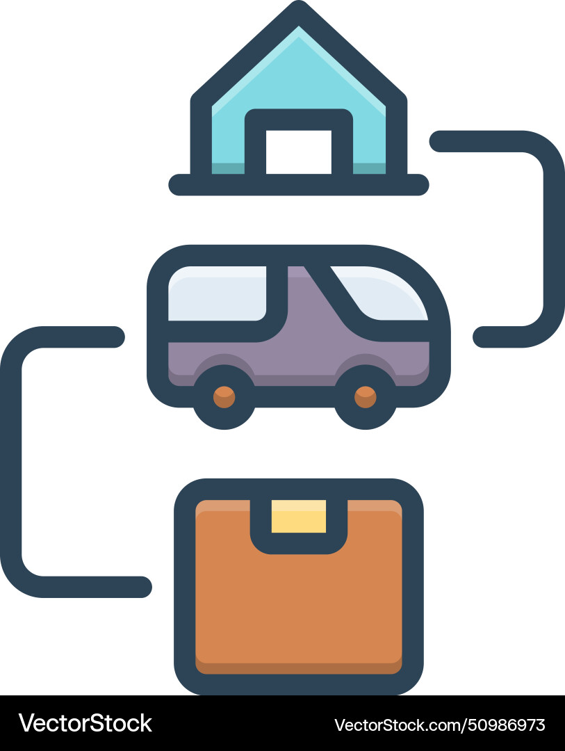 Supply chain Royalty Free Vector Image - VectorStock