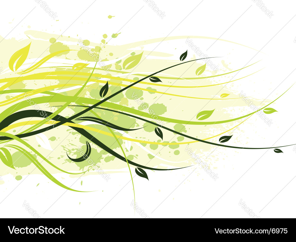 Spring floral background Royalty Free Vector Image