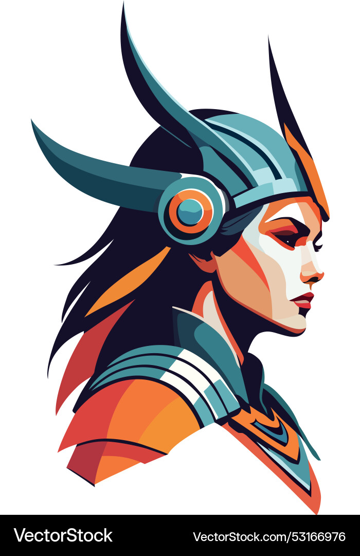 Valkyrie Royalty Free Vector Image - VectorStock