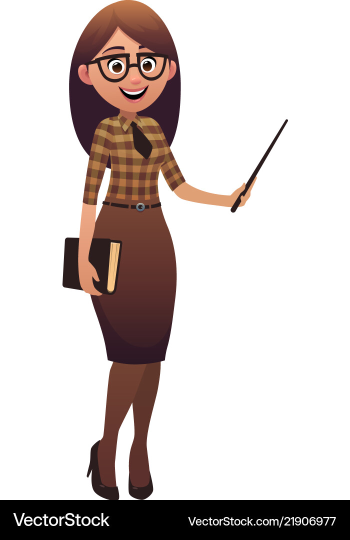 Teacher Cartoon Character