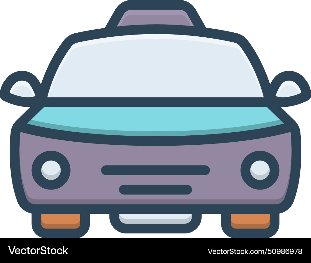 Taxi Royalty Free Vector Image - VectorStock