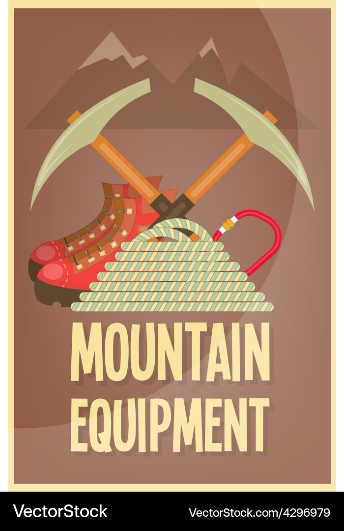 Mountain climbing Royalty Free Vector Image - VectorStock