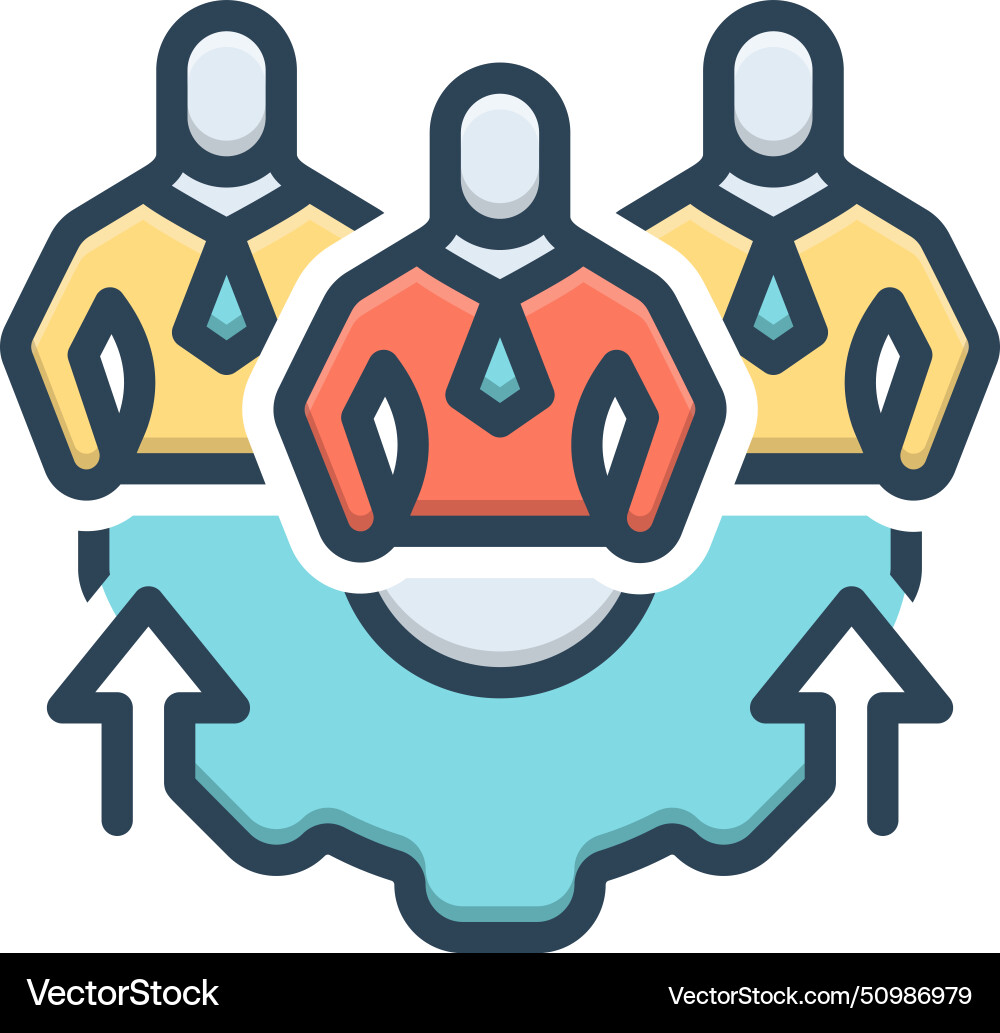 Team building Royalty Free Vector Image - VectorStock