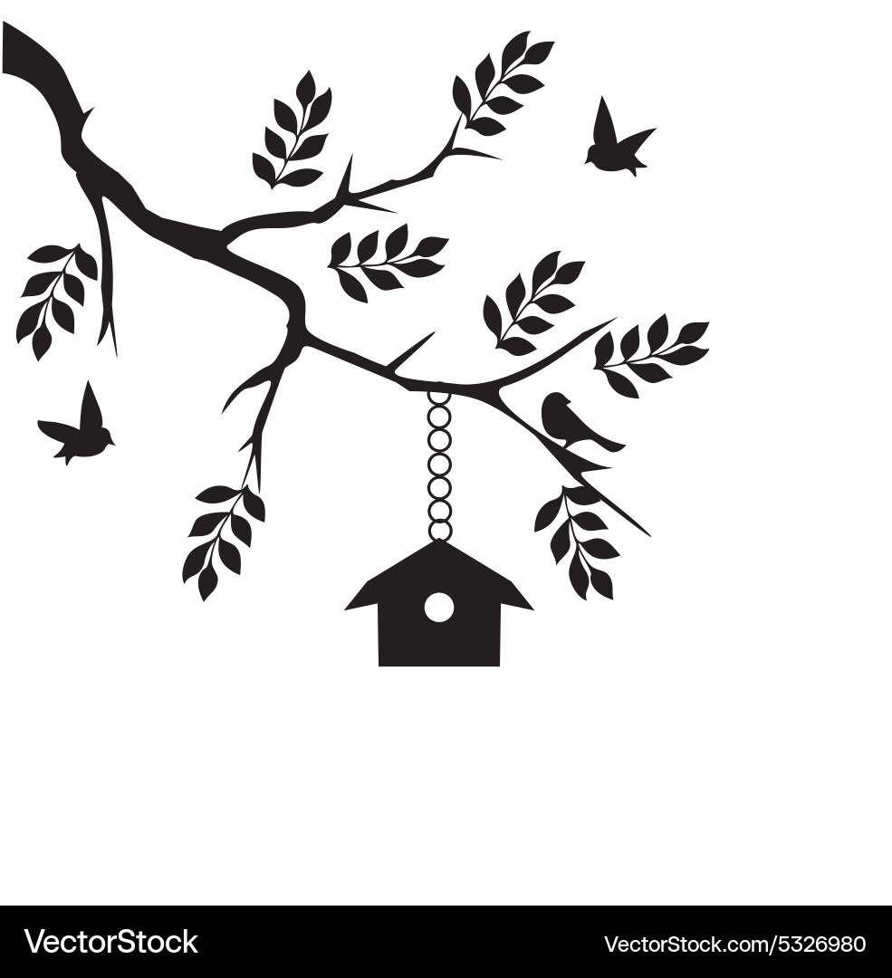 Bird cage Royalty Free Vector Image - VectorStock