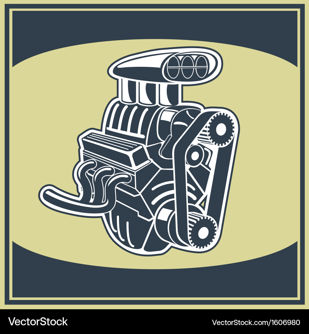 Engine Royalty Free Vector Image - VectorStock