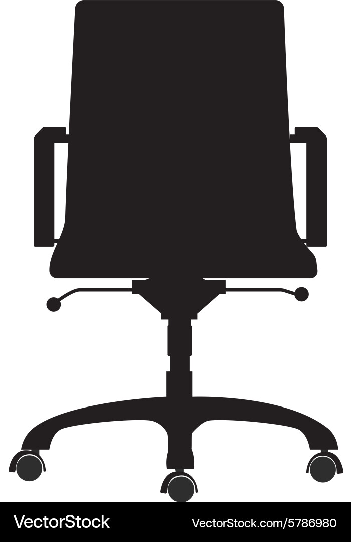 Office chair Royalty Free Vector Image - VectorStock