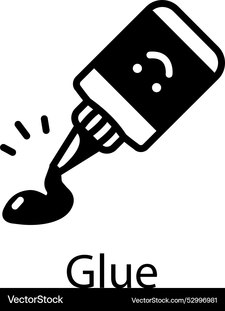 Glue Royalty Free Vector Image - VectorStock