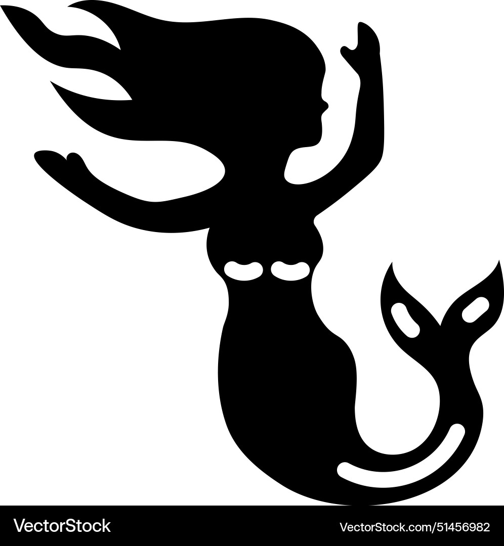 Mermaid character Royalty Free Vector Image - VectorStock