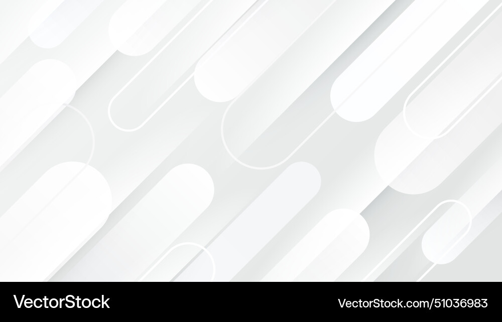 Abstract mininimal white dynamic light line Vector Image