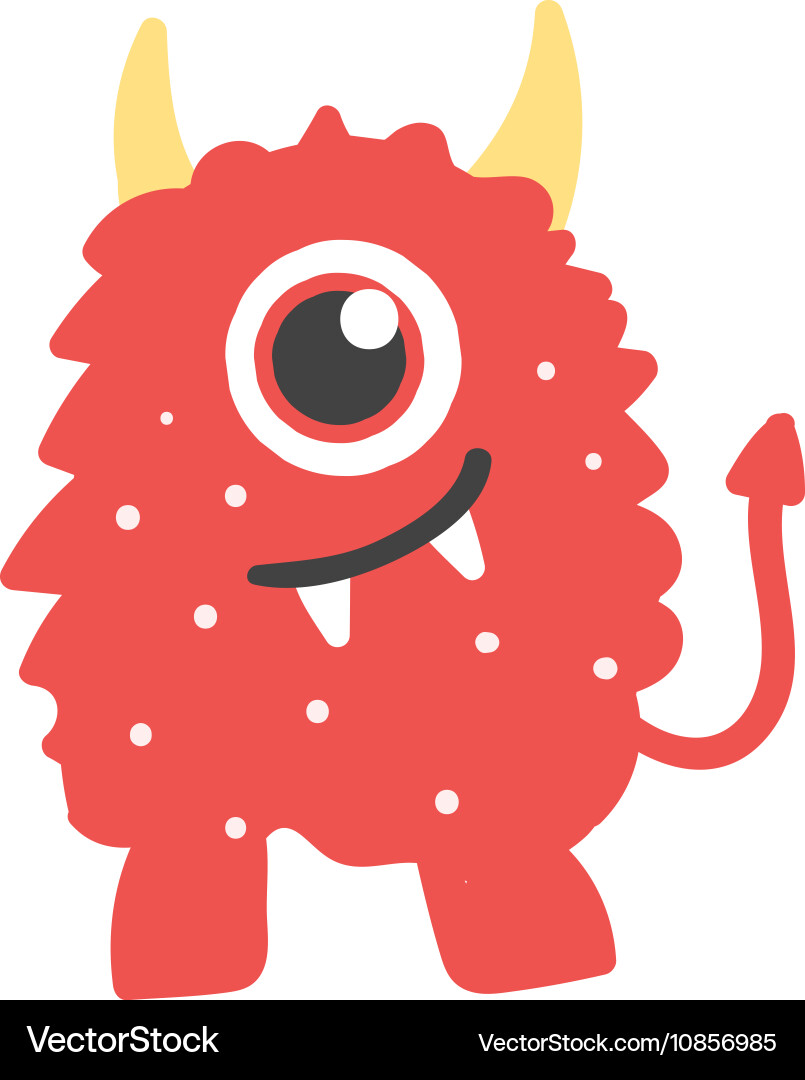 Cute monsters character Royalty Free Vector Image