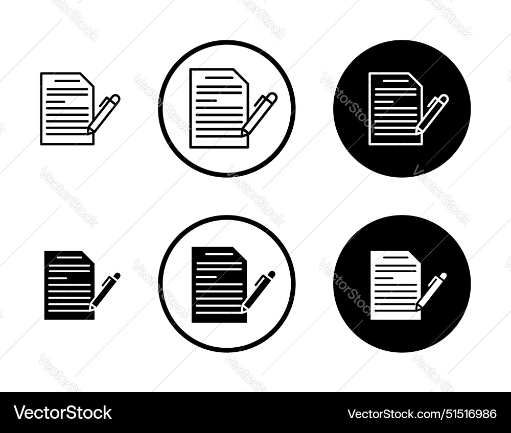 Form icon Royalty Free Vector Image - VectorStock