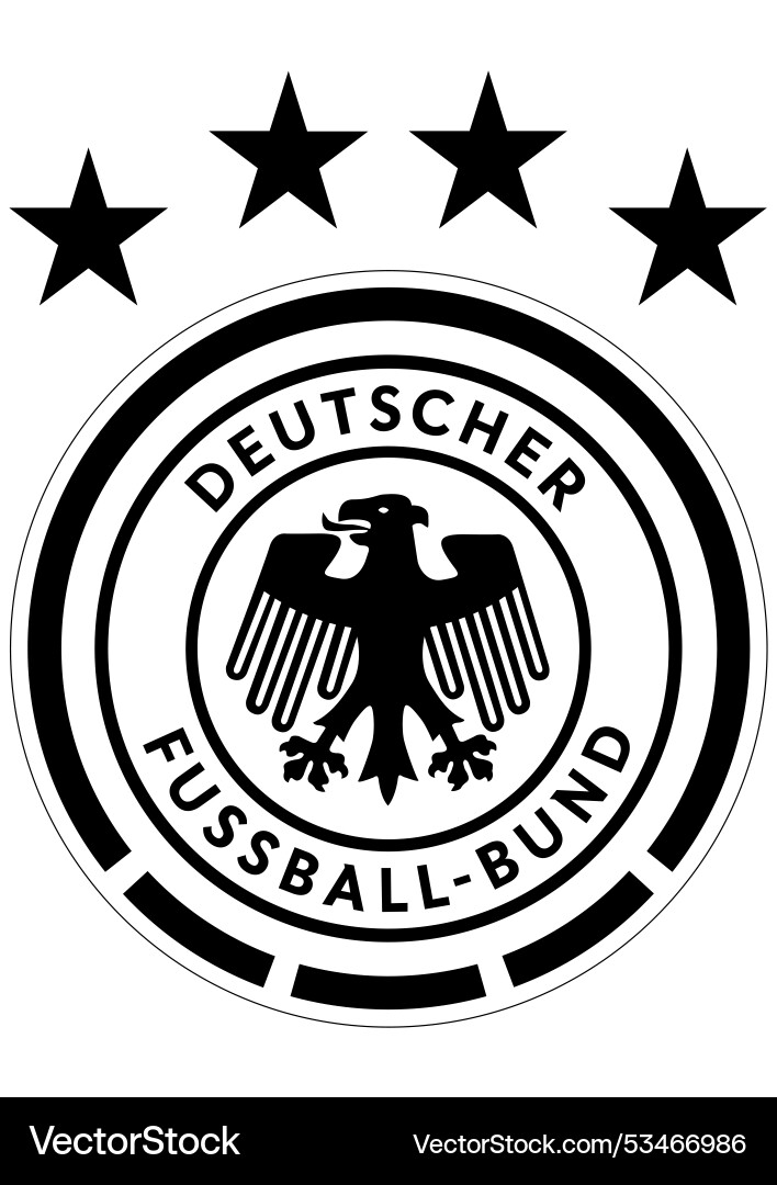Germany national football team – Royalty-Free Vector | VectorStock