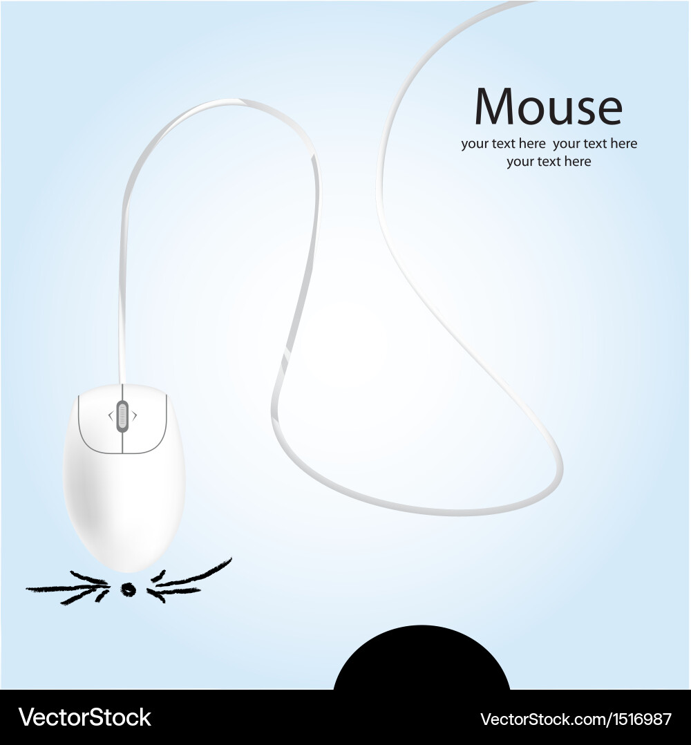 Web mouse Royalty Free Vector Image - VectorStock