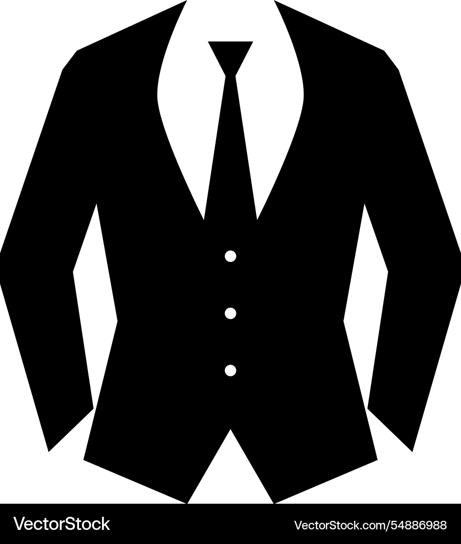 Dress code icon art Royalty Free Vector Image - VectorStock