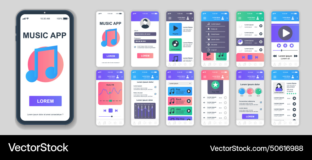 Profile Singer Vector Images (over 170)