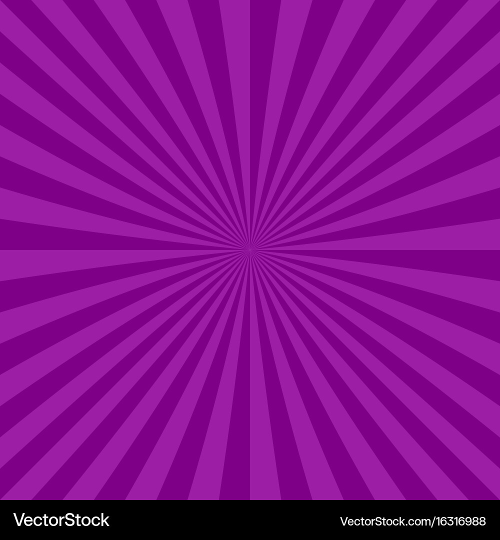 Purple Ray Burst Background Royalty Free Vector Image