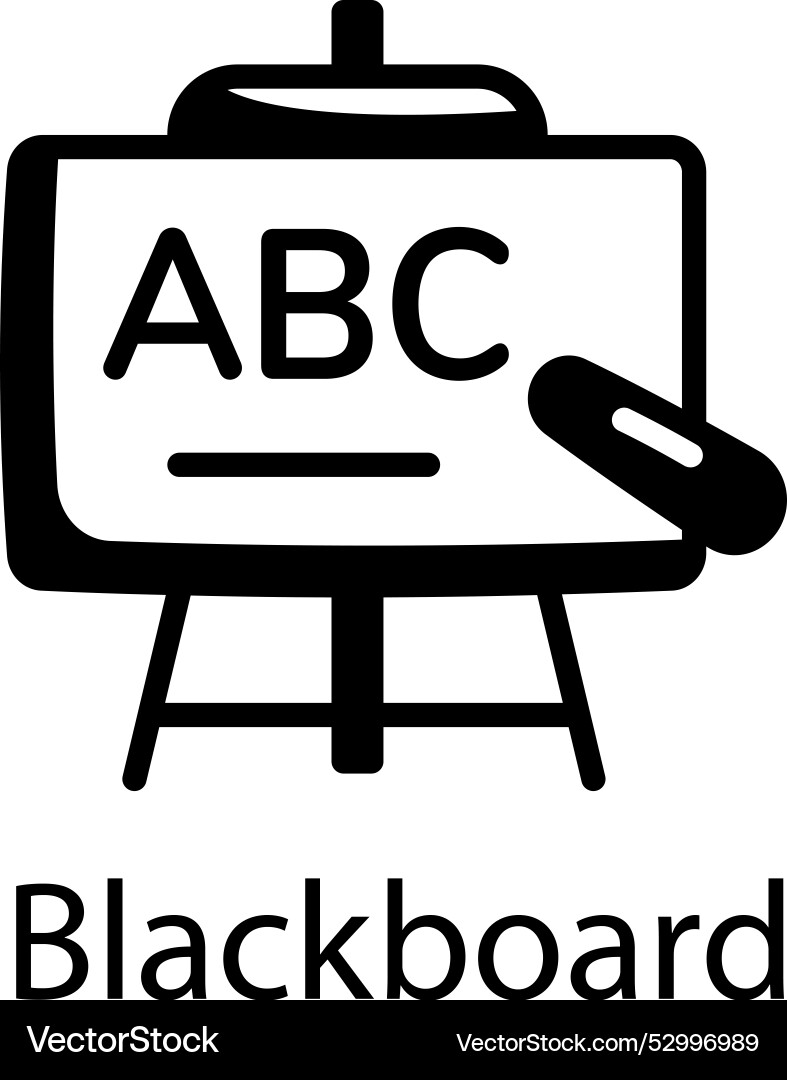 Blackboard Royalty Free Vector Image - VectorStock
