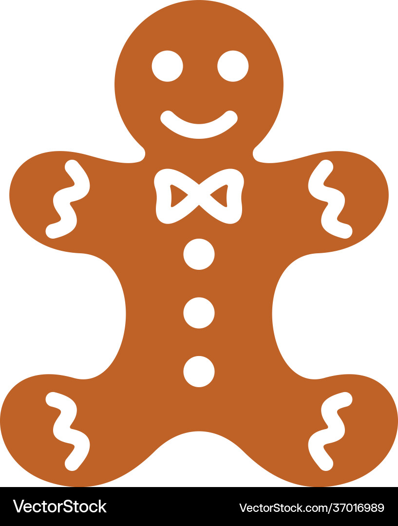 Gingerbread Royalty Free Vector Image - VectorStock