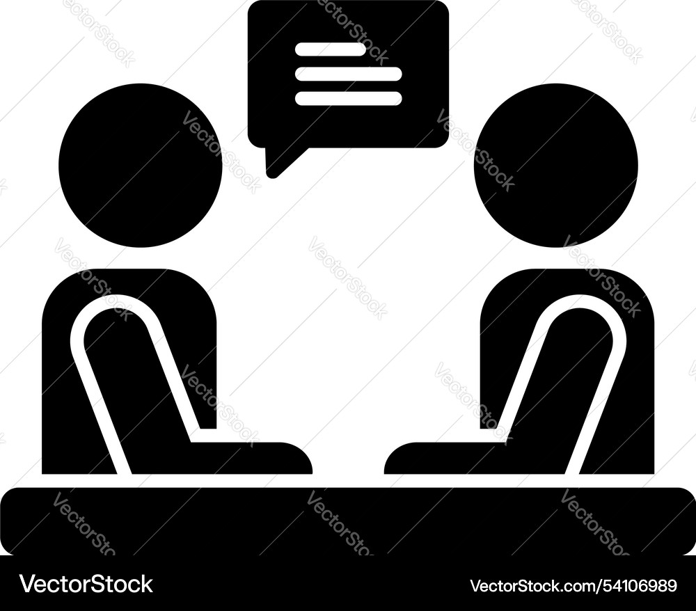 Interview Royalty Free Vector Image - VectorStock