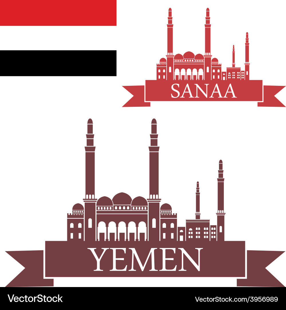 Yemen Royalty Free Vector Image - VectorStock