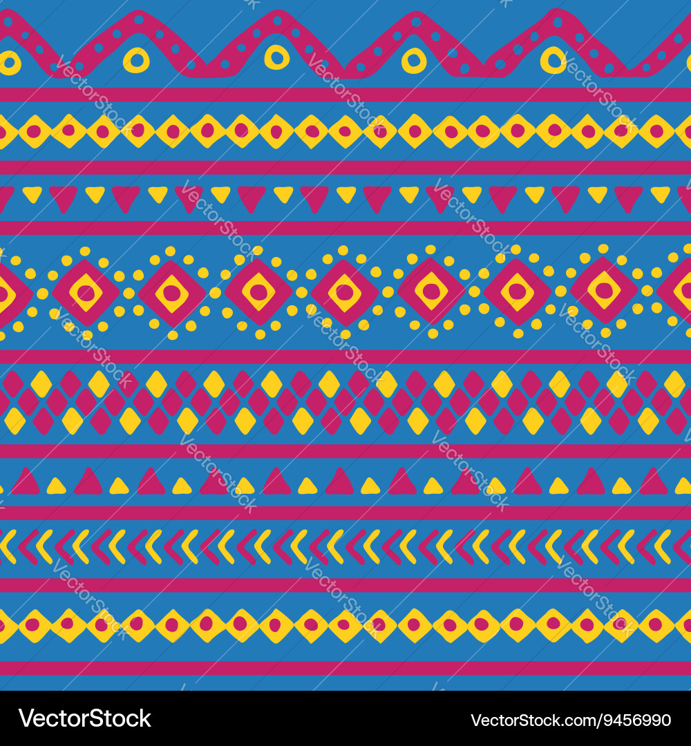 Mexican pattern Royalty Free Vector Image - VectorStock