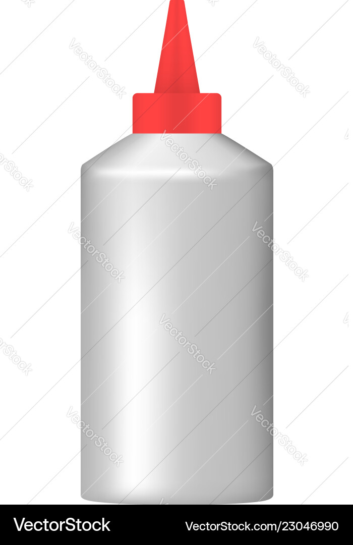 Büro Leim Ikone realistisch Stil Lizenzfreies Vektorbild