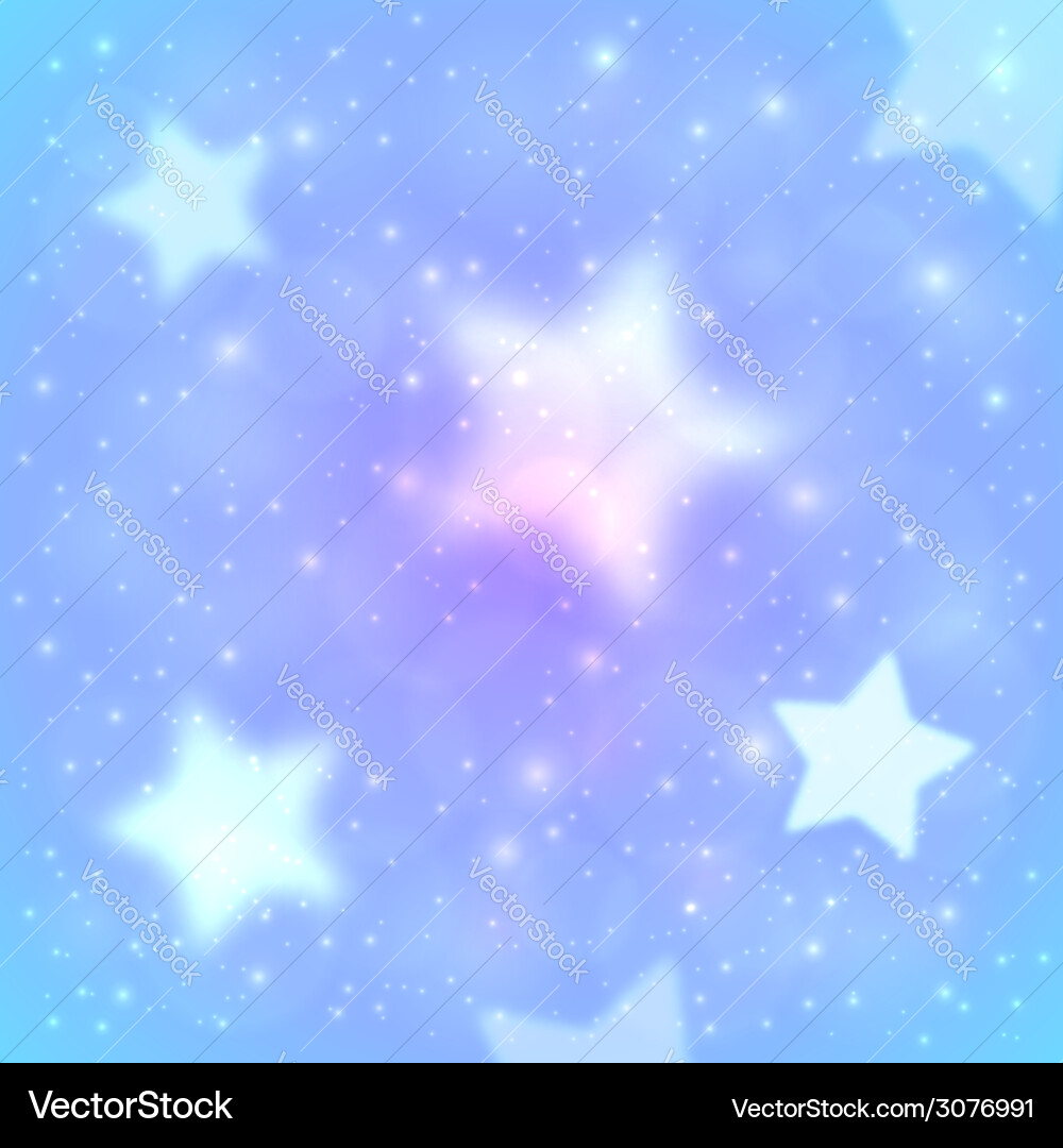 Blue Star Abstract Background Royalty Free Vector Image