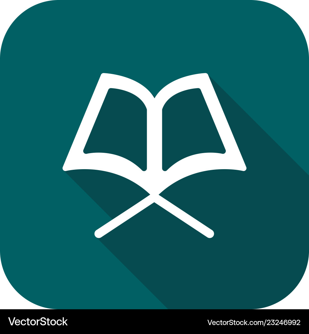 Holy quran icon Royalty Free Vector Image - VectorStock