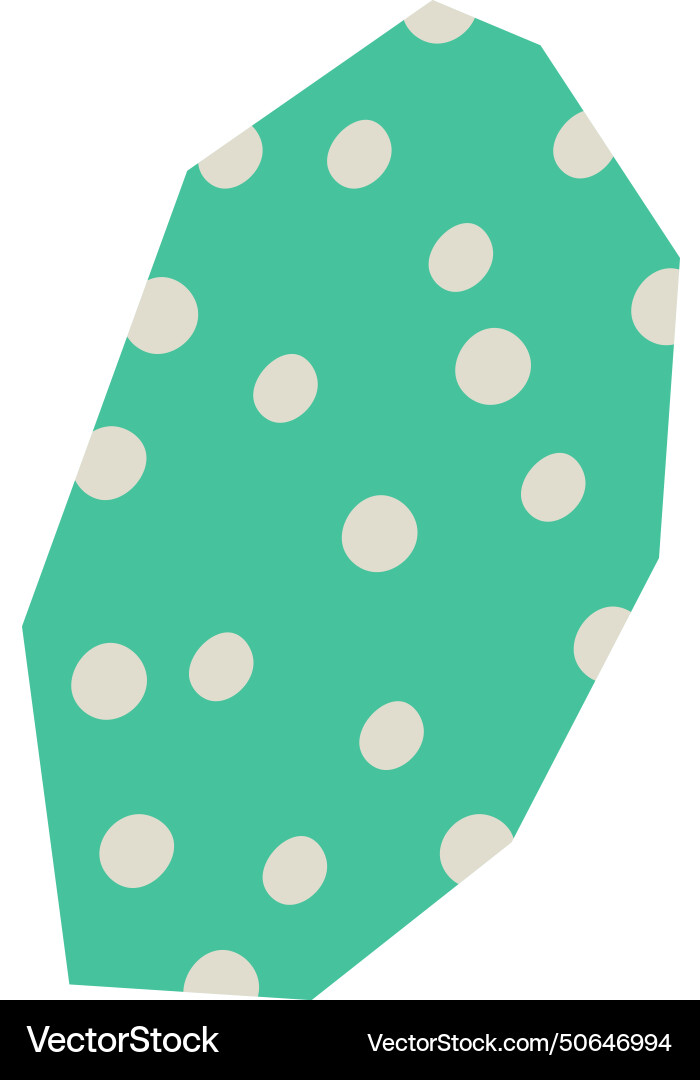 Paper cut piece Royalty Free Vector Image - VectorStock