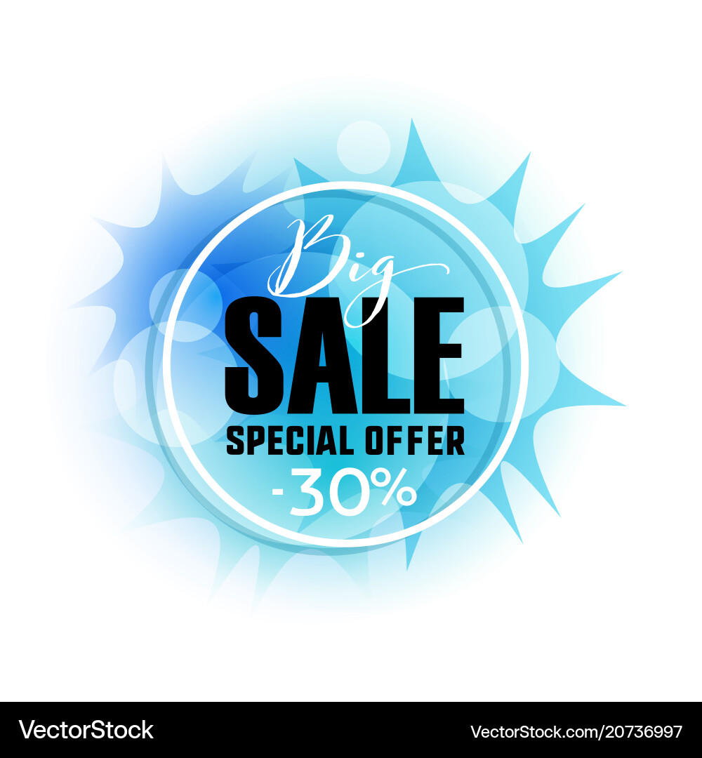 Colorful Sale Banner Royalty Free Vector Image