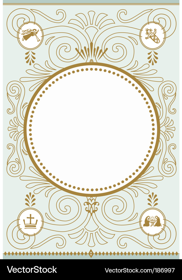 Vintage frame Royalty Free Vector Image - VectorStock