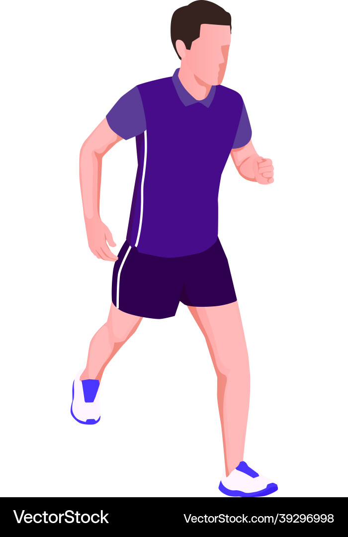 Running man icon Royalty Free Vector Image - VectorStock