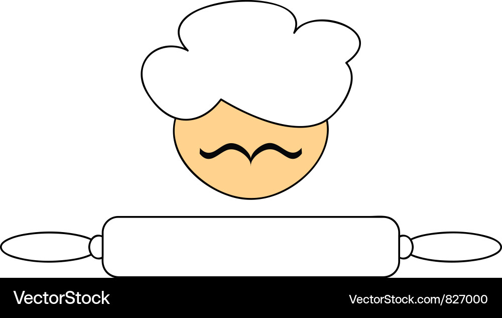 Cook Royalty Free Vector Image - VectorStock
