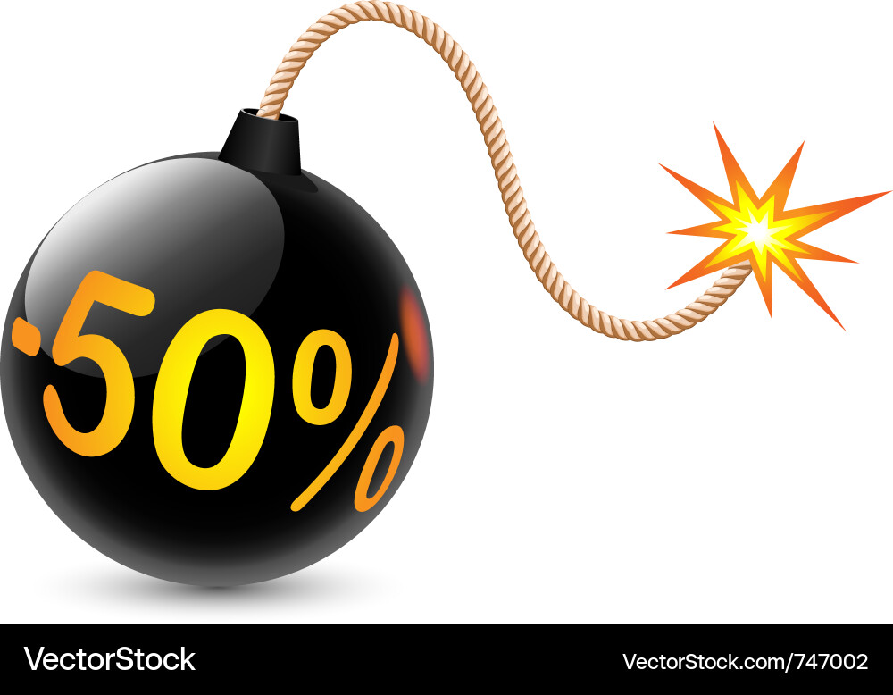 Bomb Royalty Free Vector Image - VectorStock